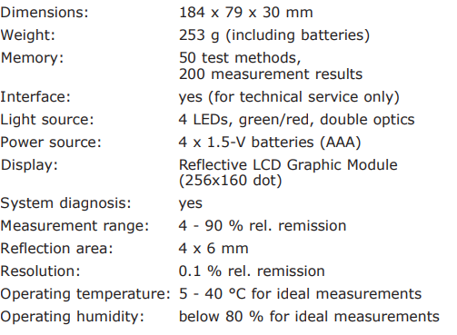 Cep Tipi Fotometre (ReflectoQuant) RQ Analiz Sistemleri - Merck ...